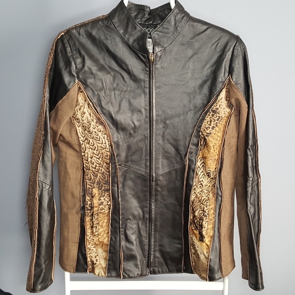 koos | Jackets & Coats | Vintage Koos Van Den Akker Leather Animal ...
